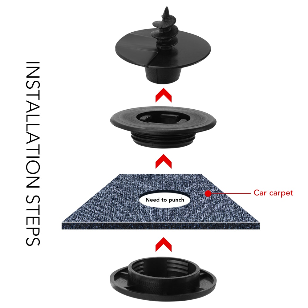 Car Fastener Clips Skid Resistant Carpet Fixed Cla... – Grandado