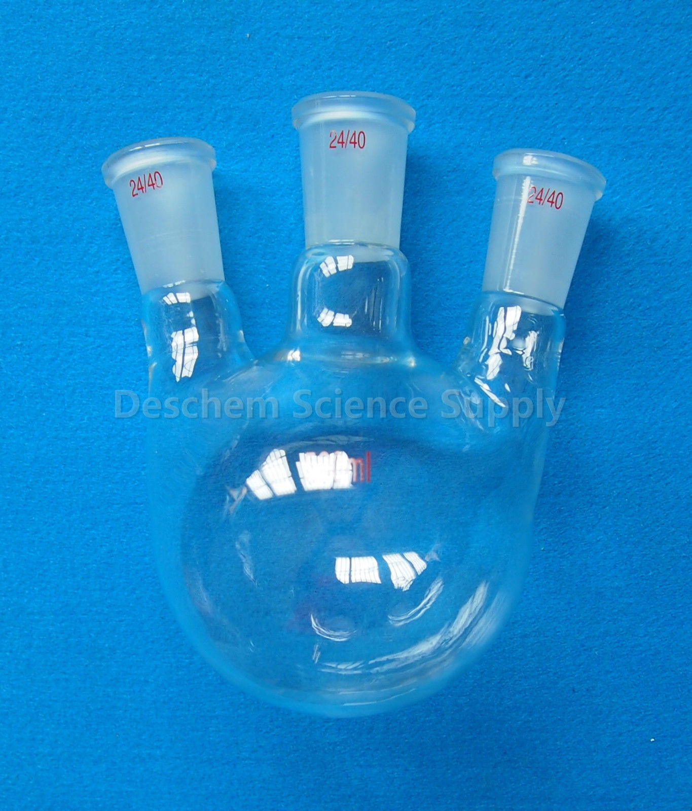 500ml,3-neck,24/40,Round bottom Glass Flask,Three ... – Grandado