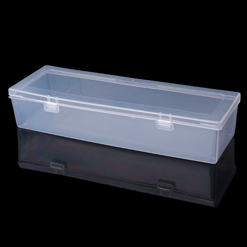 Rectangular Plastic Clear Storage Box Jewelry Cont... – Grandado