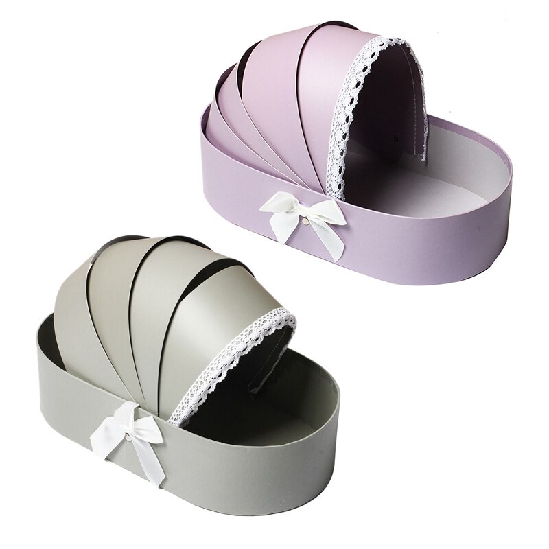 2 Pcs Cradle Flower Box Rose Flower Arrangement Ba... – Vicedeal