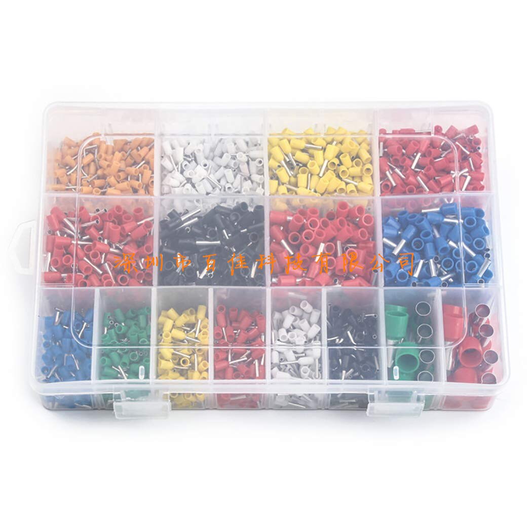 2120Pcs 6 types of copper wire crimp connectors, t... – Grandado