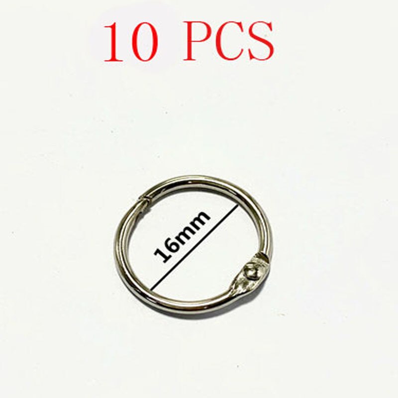 10PCS16mm 20mm book ring binding ring split ring m... – Grandado