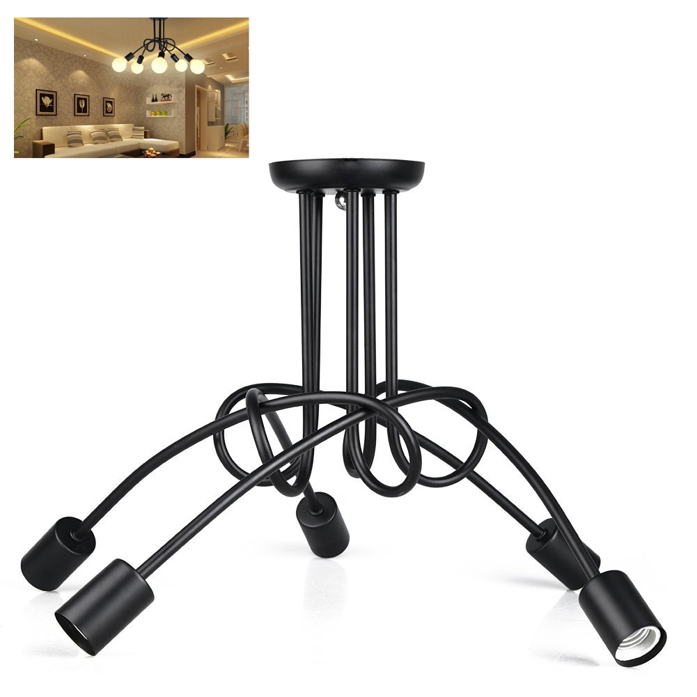 Vintage Industrial Loft Chandelier Ceiling Lamp Wi... – Vicedeal