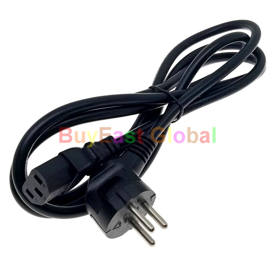 Israeli Plug to IEC C13 Female Power Cord Cable 1.... – Grandado