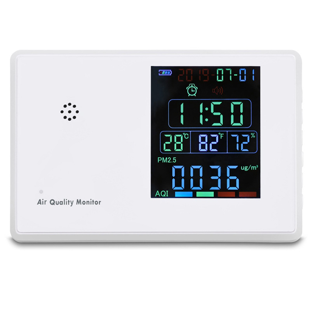 Digital co2 meter sensor HCHO TVOC PM2.5 monitor F... – Grandado