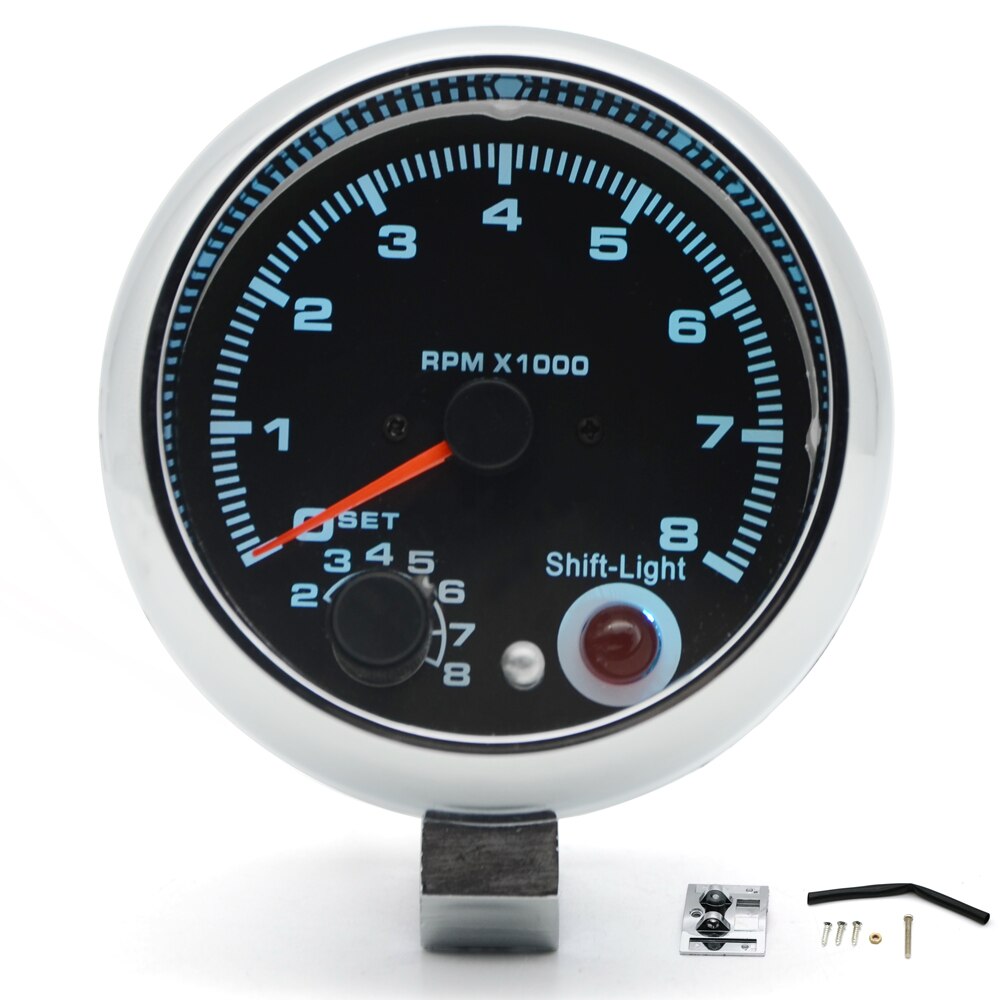3.75 "95mm Tachometer 7 Farbe LED-anzeige Sch... – Grandado
