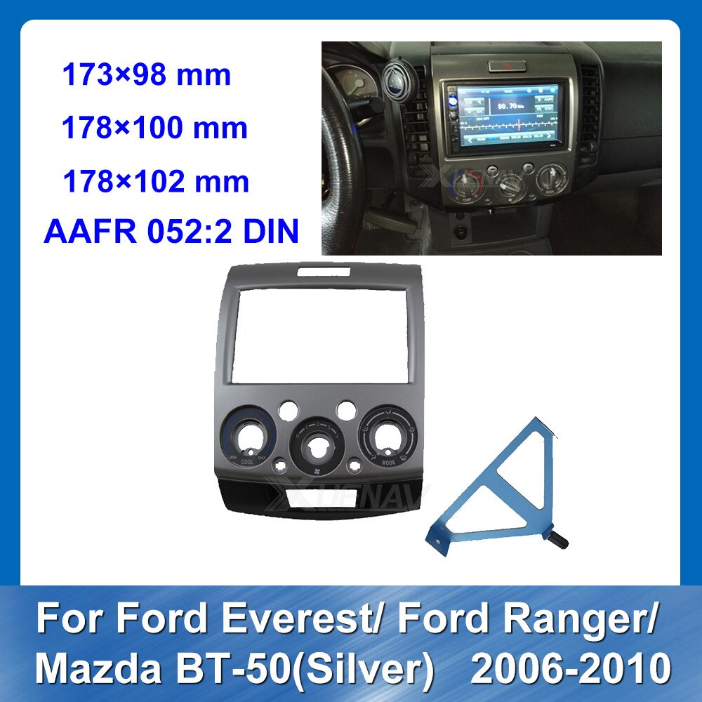 2Din Car Radio Fascia For Ford Everest Ranger Mazd... – Vicedeal
