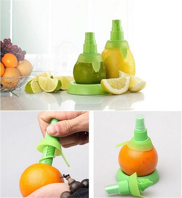 2Pcs/set Lemon Sprayer Fruit Juice Citrus Lime Jui... – Grandado