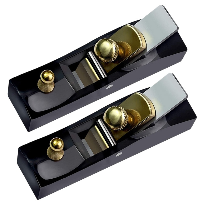 2 Pack Tiny Woodworking Plane, Mini Hand Planer, B... – Vicedeal