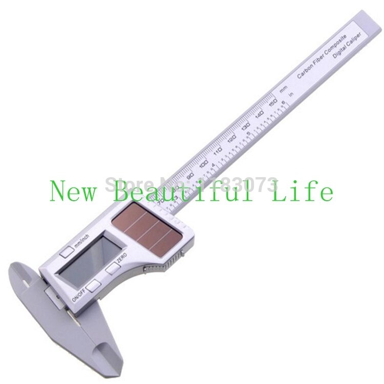 150mm 6" Inch Solar Power Digital Vernier Caliper ... – Grandado
