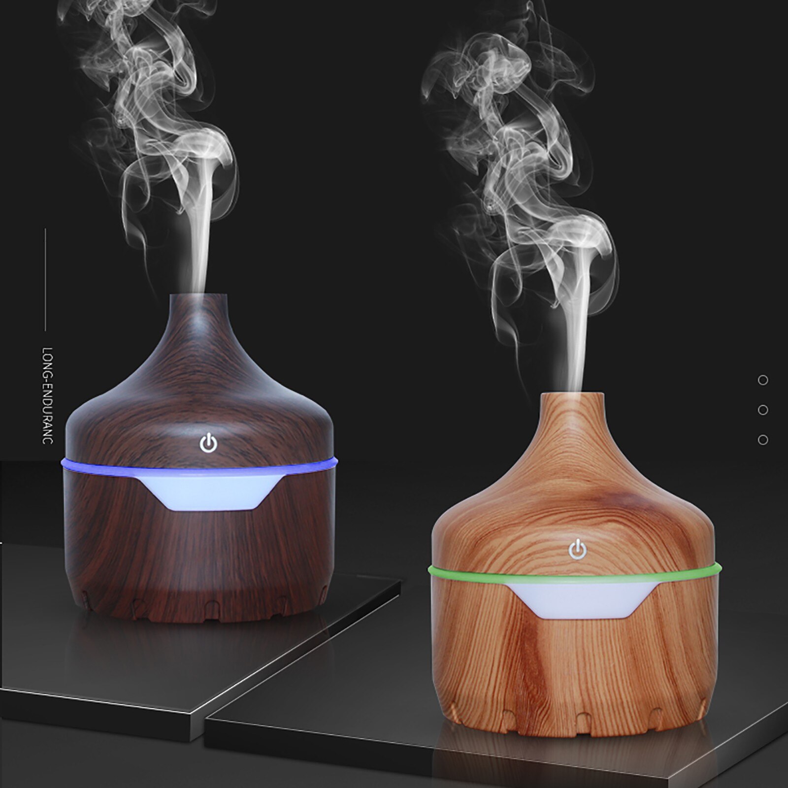 4# Portable Air Aroma Essential Oil Diffuser LED A... – Vicedeal