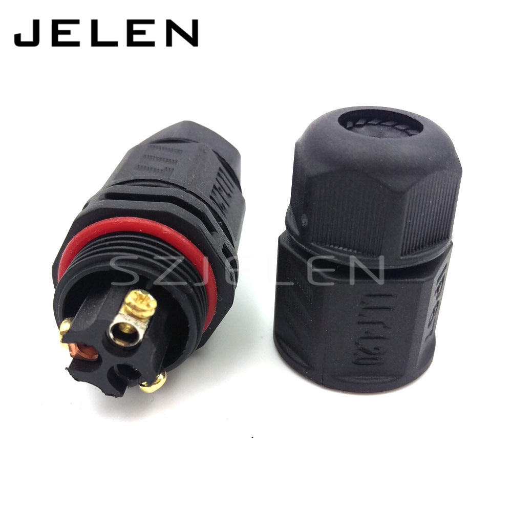 LLT L20 , 3 pin Waterproof connector,IP67, No sold... – Grandado