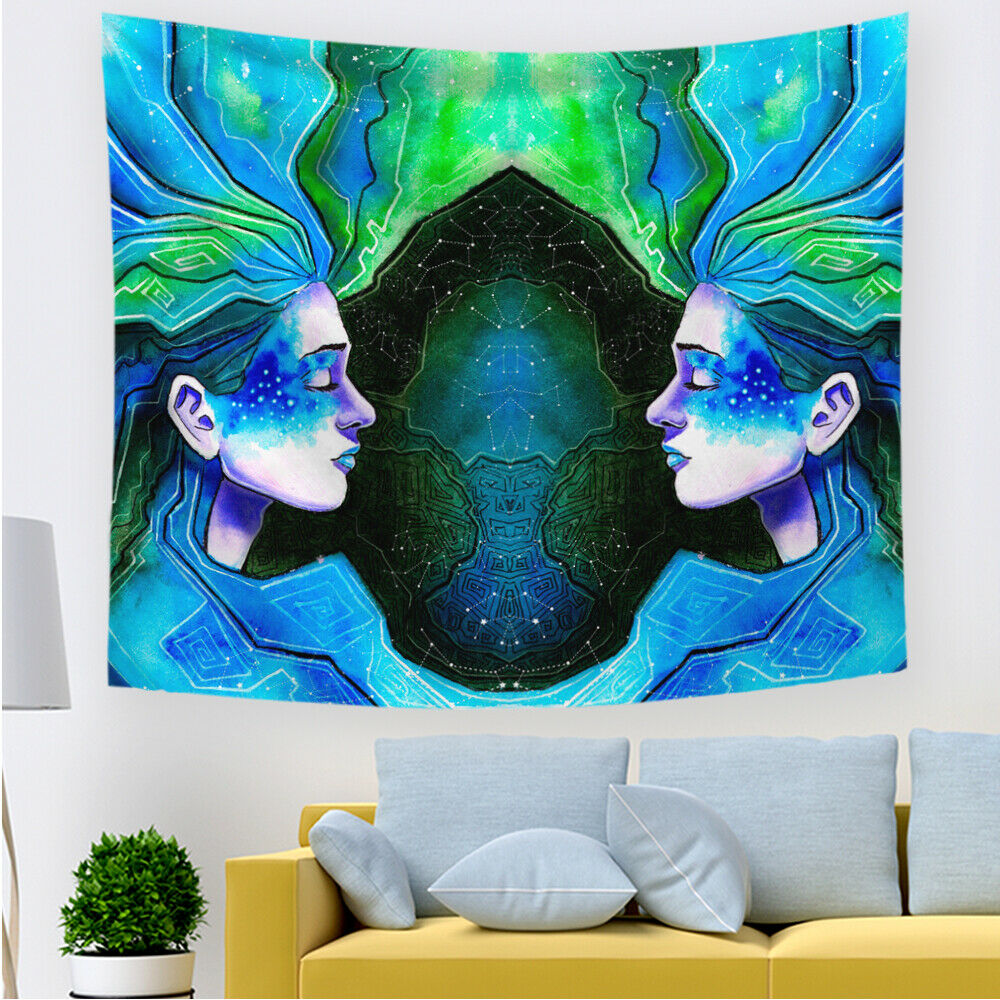 3D Vrouw Patroon Tapestry Opknoping – Grandado