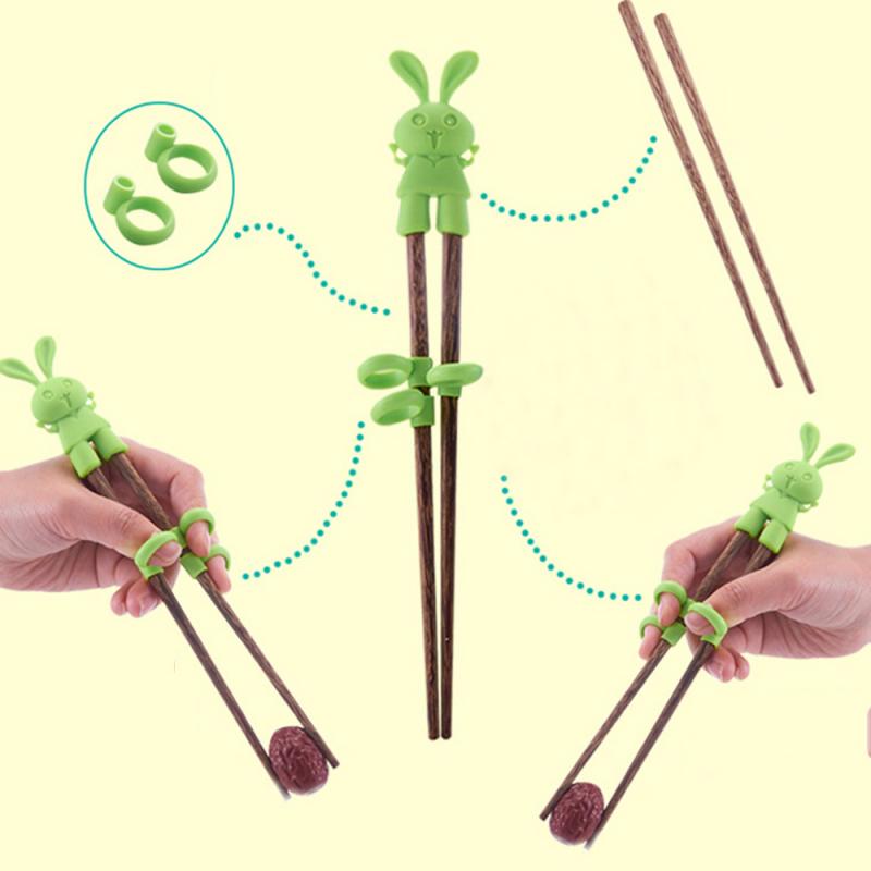 1 Pair Adult Children Training Chopsticks Cute Car... – Vicedeal