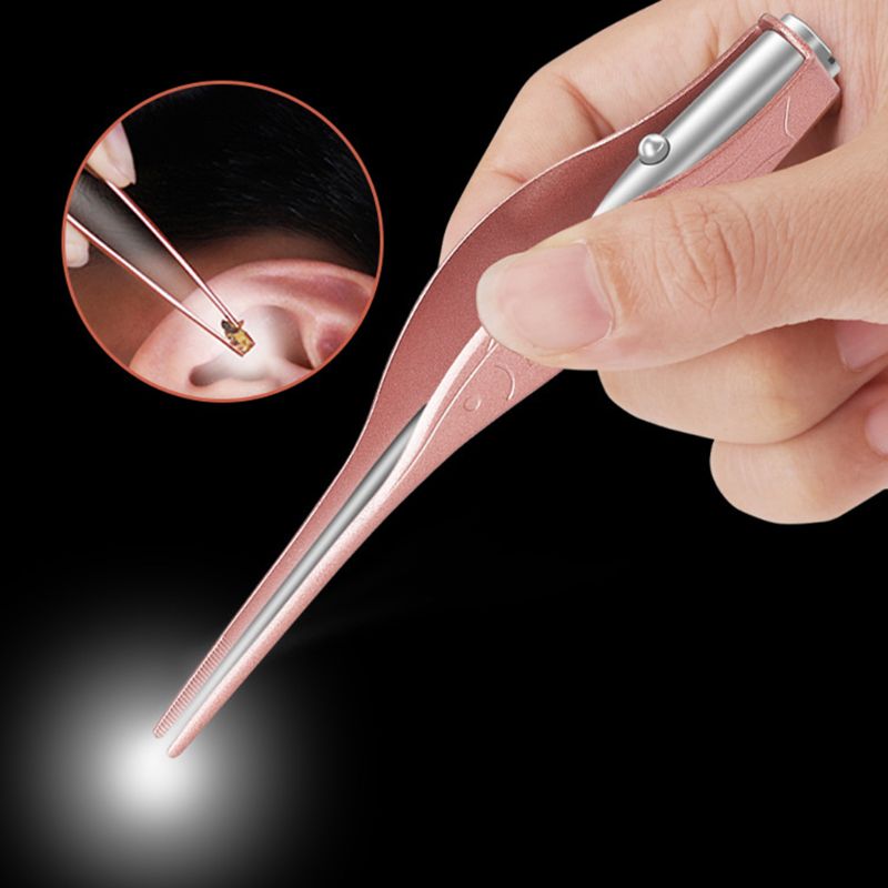 Ear Pick Set Luminous Ear Spoon Tweezers Ear Wax R... – Vicedeal