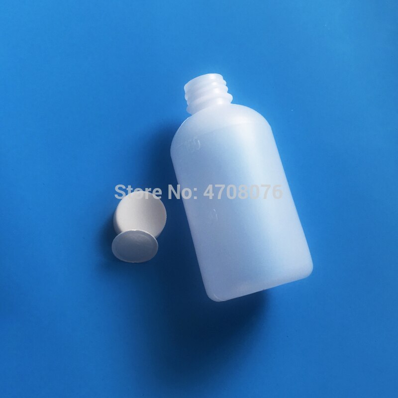 100ml 40pcs/pack PE lab reagent bottle with scale ... – Vicedeal