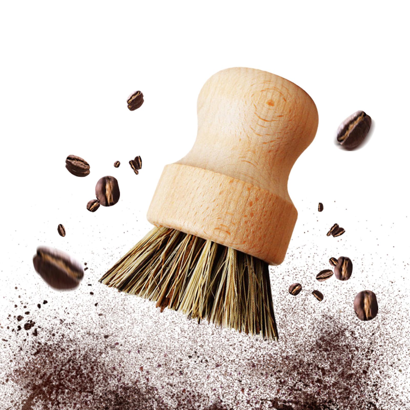 Washing Scrubber Japanese Short Wooden Round Washi... – Vicedeal