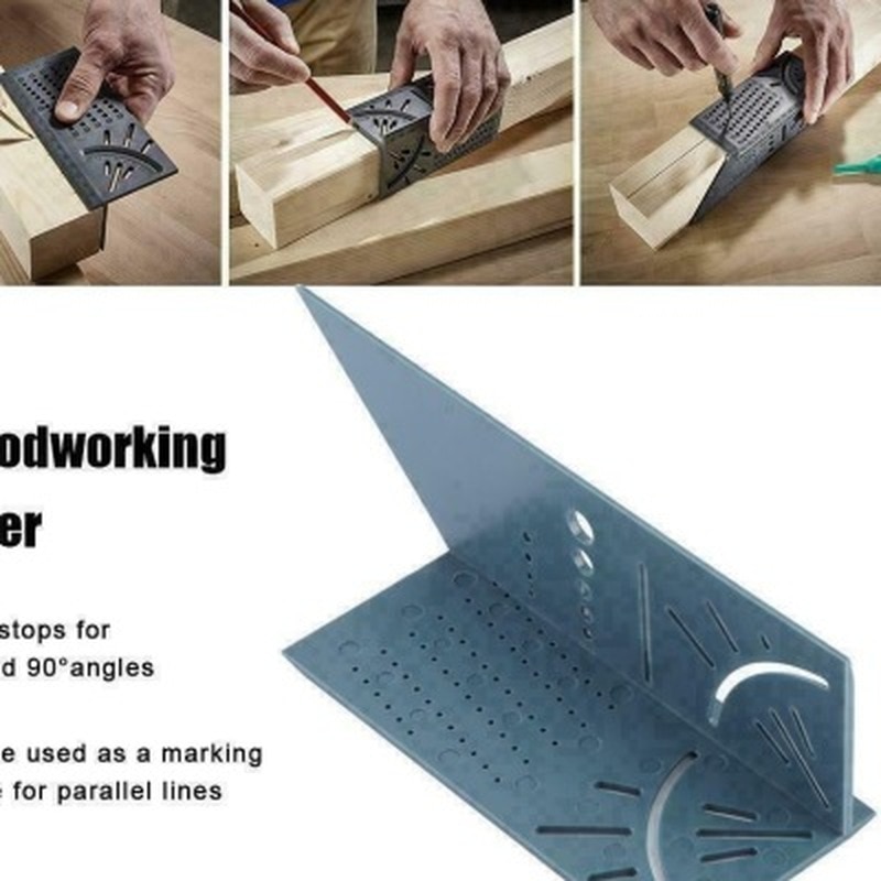 1Pcs Woodworking Three-dimensional Positioning Rul... – Vicedeal
