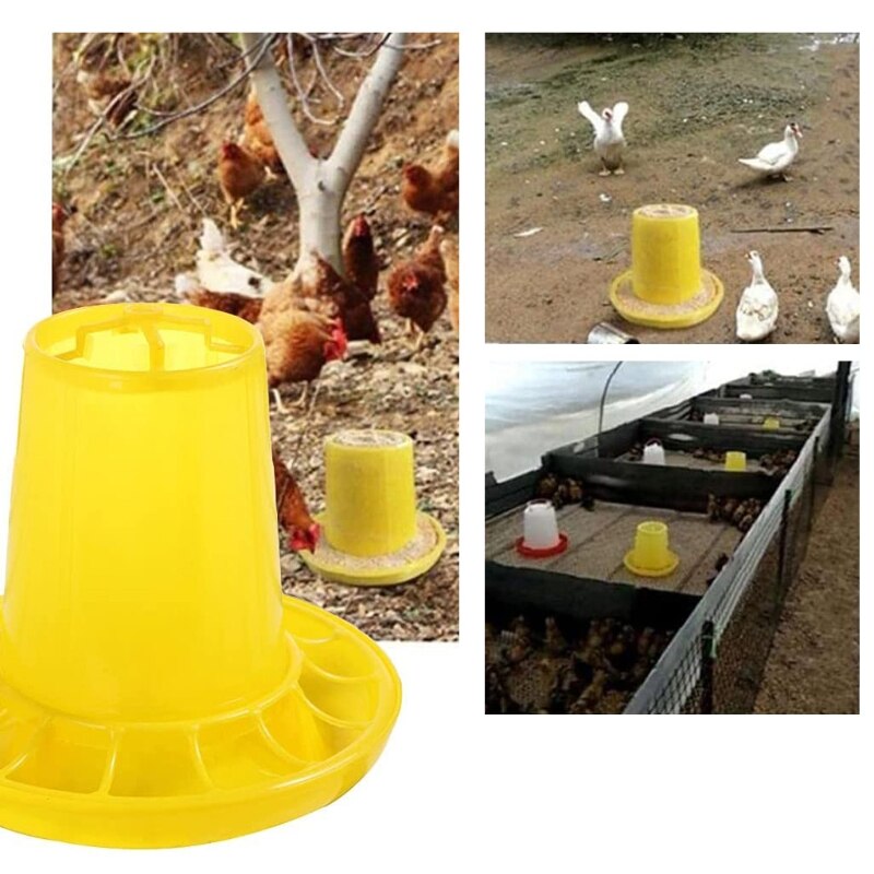 Chicken Feeder Plastic Food Feeders for Multiple C... – Grandado