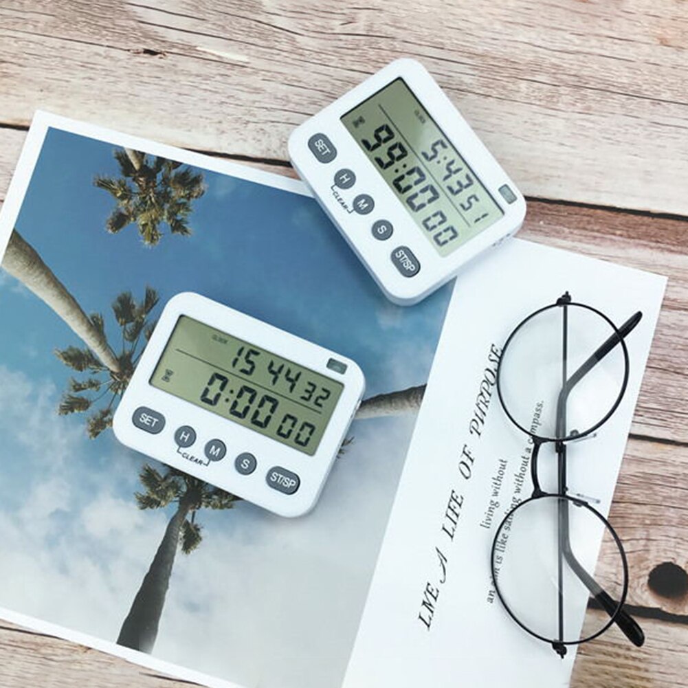 Timer Thin LCD Digital Screen Kitchen Countdown Sl... – Grandado