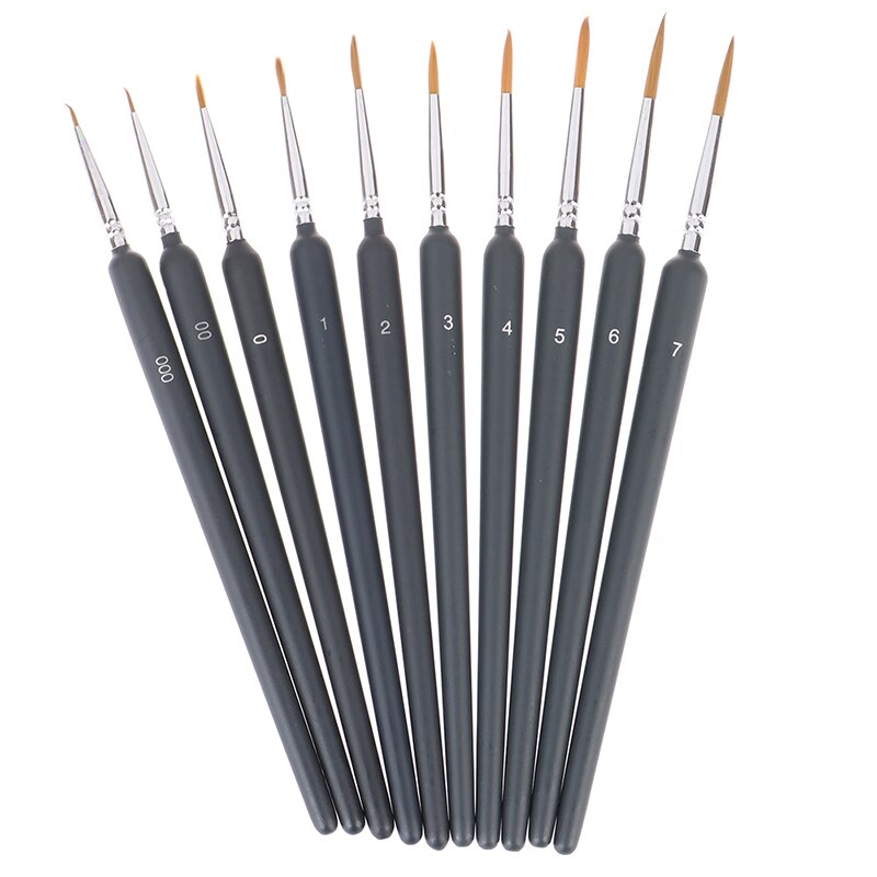 10Ppcs/set Artist Brushes Brush Set For Acrylic Pa... – Vicedeal