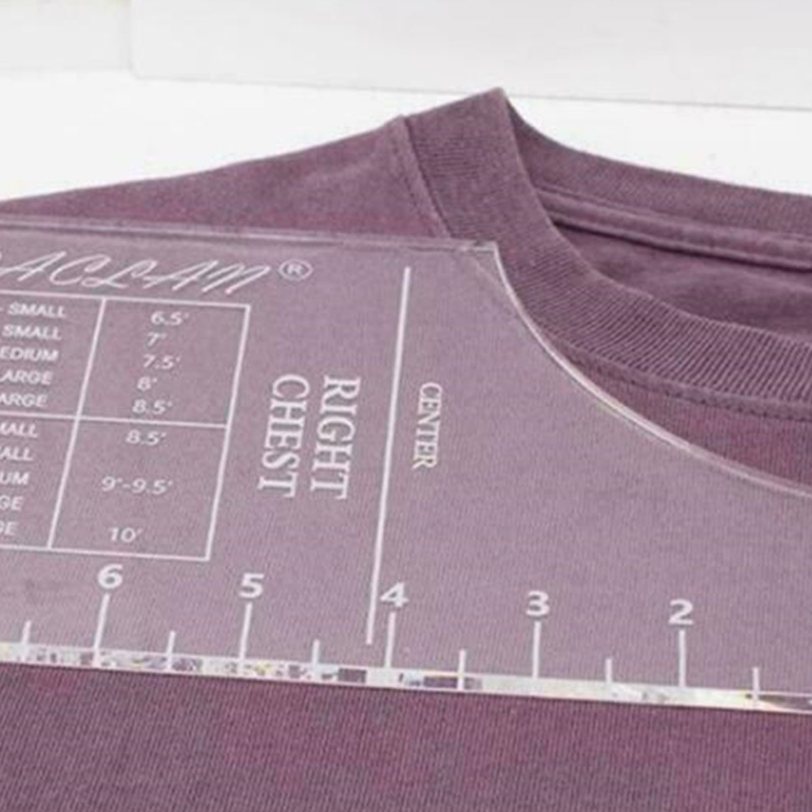 T-shirt Alignment Tool High Accuracy T-shirt Neckl... – Grandado