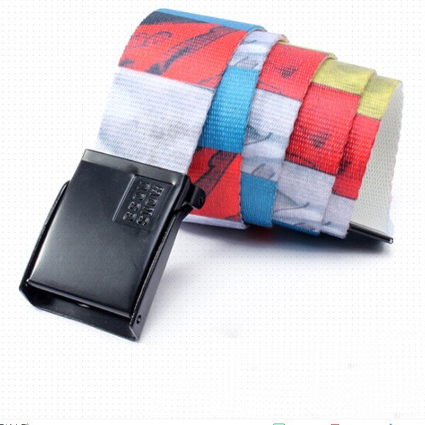 Unisex Long Colorful Ski Belts Discount Lovers Wai... – Grandado