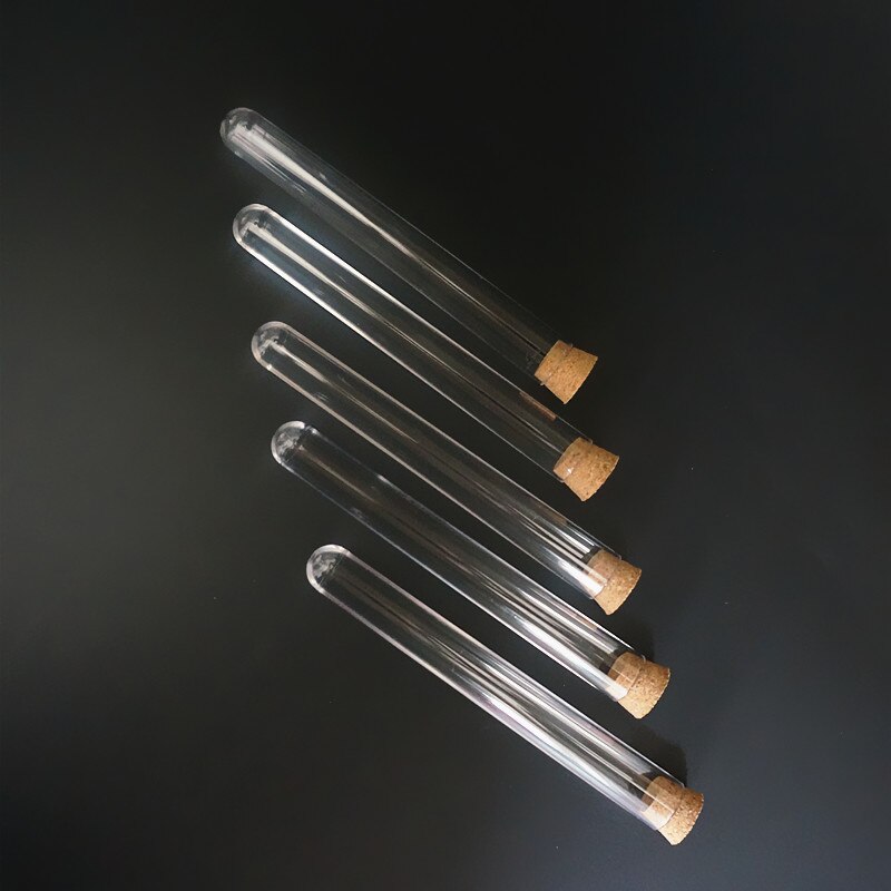 20Pcs 12x100mm Transparent Laboratory Clear Plasti... – Vicedeal