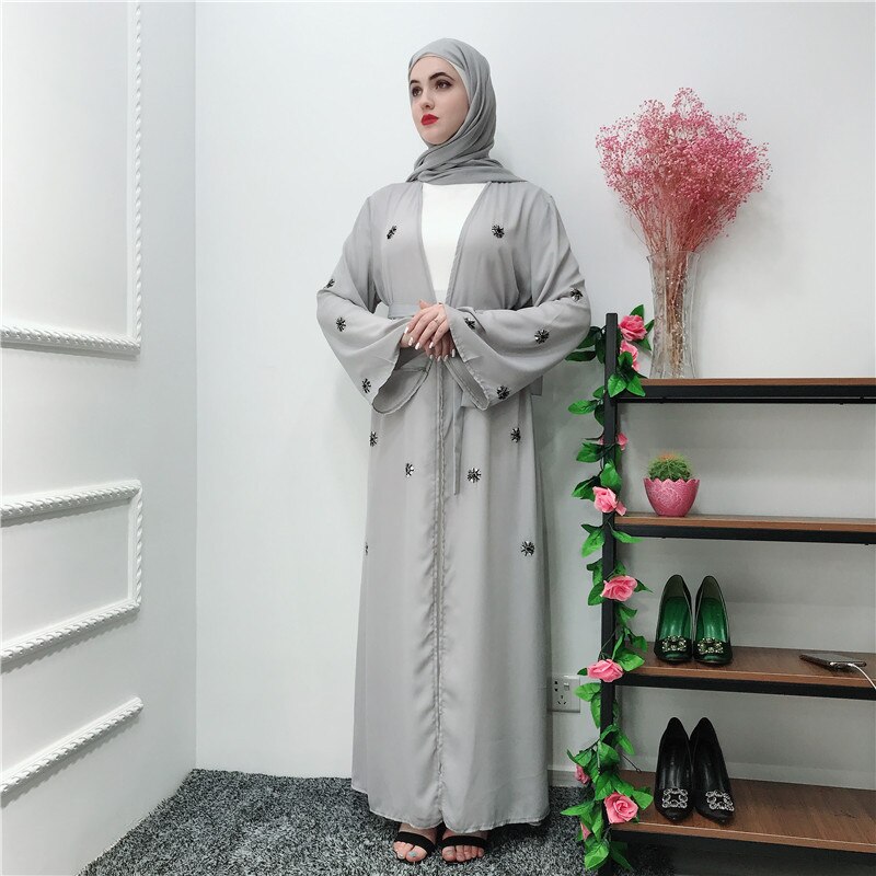 Kaftan Dubai Kimono Abaya Turkey Muslim Hijab Dres... – Grandado
