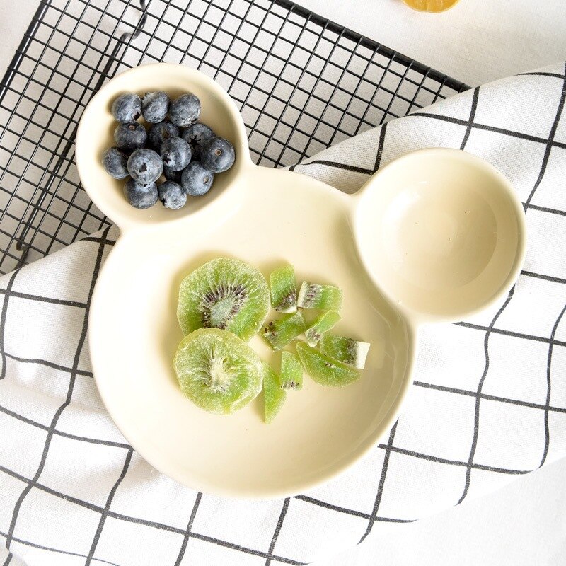 Cartoon Ceramic Plate Western Food Plate Children'... – Grandado