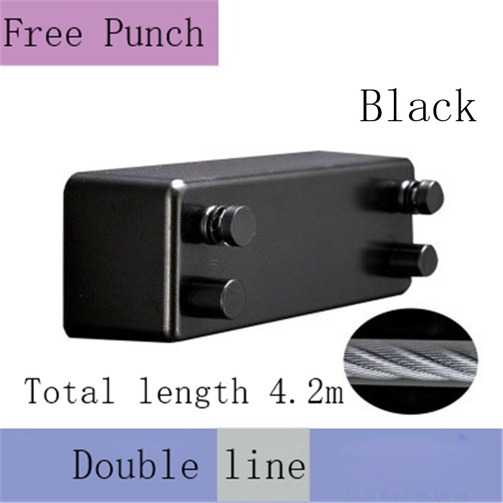 No Drilling Required Double Line Clothesline Wire ... – Grandado