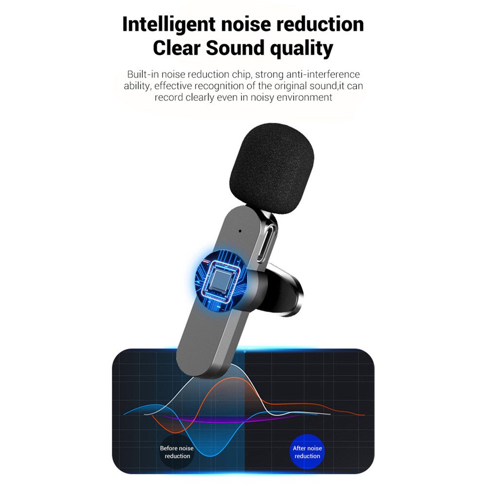Top Mini Noise Reduction Interview Microphone Wire... – Grandado