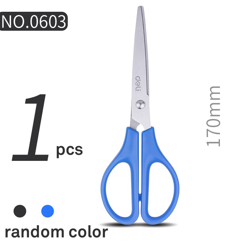 Deli scissors stainless steel Long blade paper cut... – Vicedeal