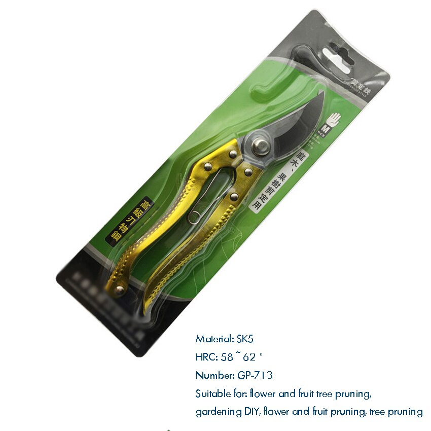 8 Inch Pruning Shears Manual Hand Pruner, SK5 Blad... – Grandado