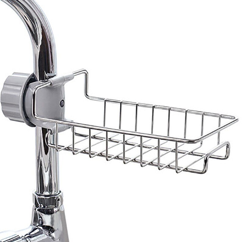 Adjustable Faucet Drainage Shelf Stainless Steel K... – Grandado