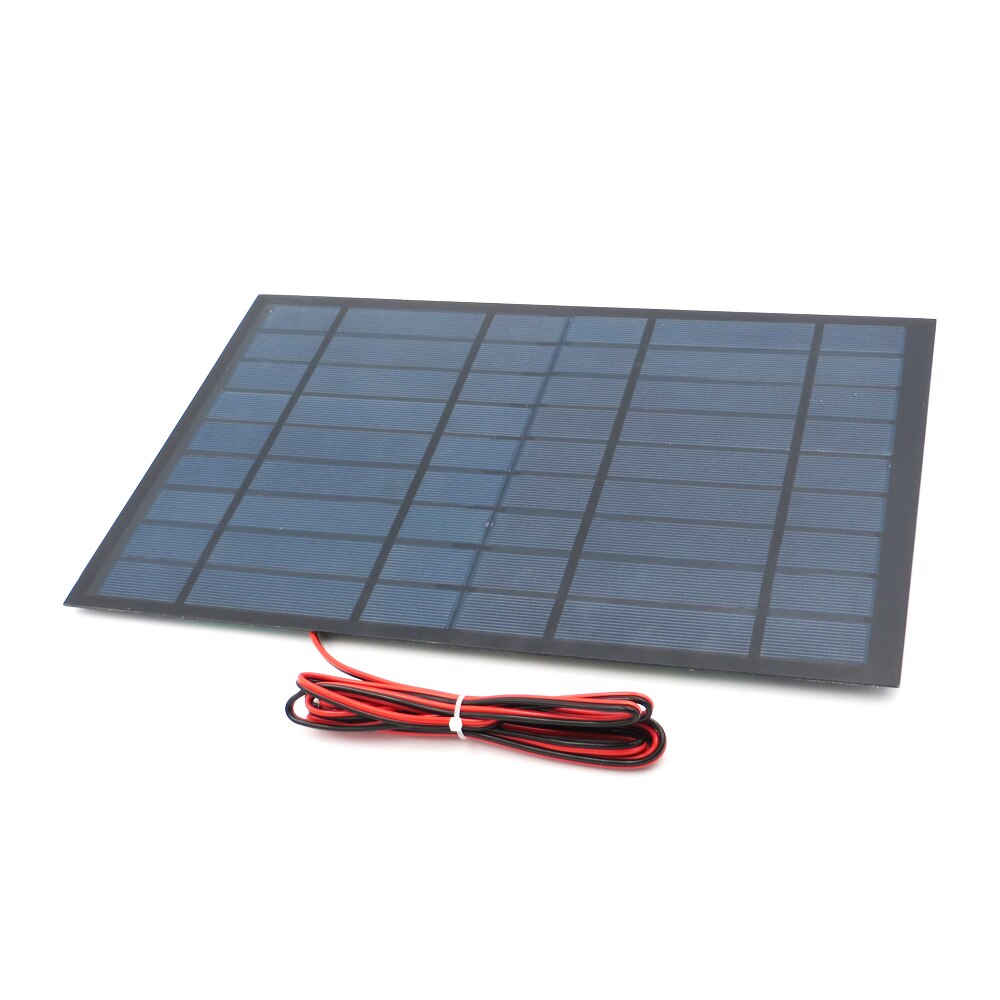 Solar Panel Polycrystalline Silicon 9V 10Watt with... – Grandado