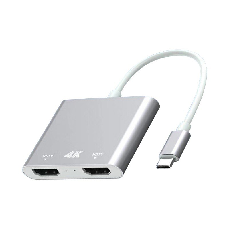 USB C to Dual HDMI Display Output 4K 30HZ UHD Vide... – Grandado