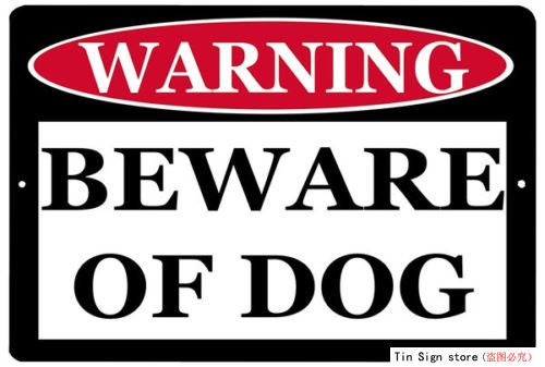 Metal Tin Signs Beware of The Teenager Retro Plate... – Vicedeal