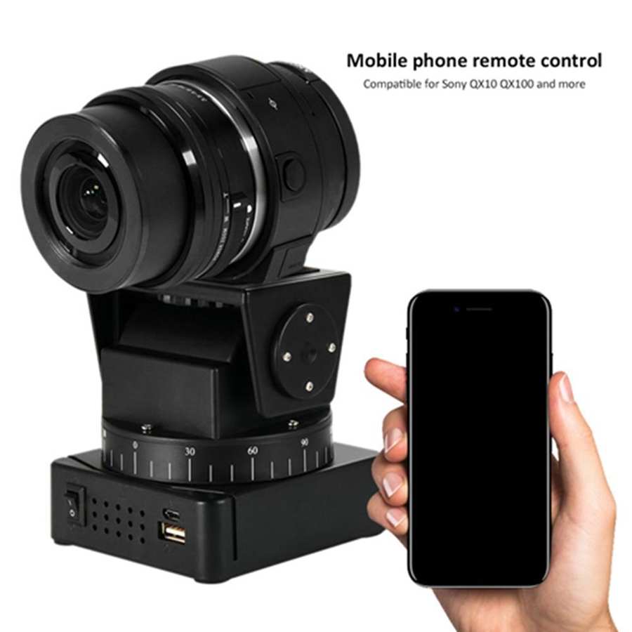 YT-260 Motorized Pan Tilt Tripod Head with Remote ... – Grandado