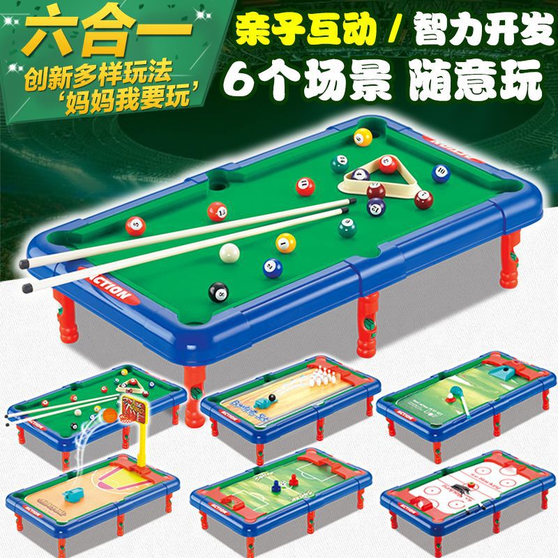 Multifunctional Game Table CHILDREN'S Toy Billiard... – Grandado