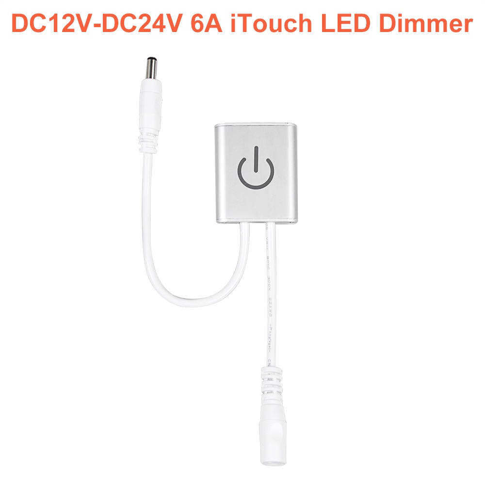 Led touch-ljusomkopplare dimmer dc12v 24v touch-d... – Vicedeal