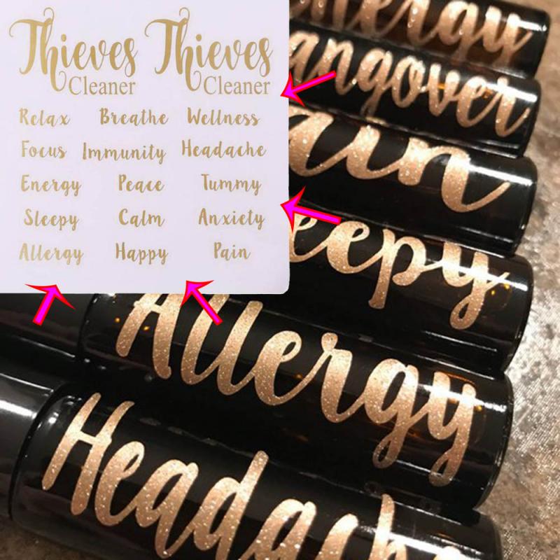Flessen Labels Stickers Alfabet Huishoudelijke Dec... – Grandado
