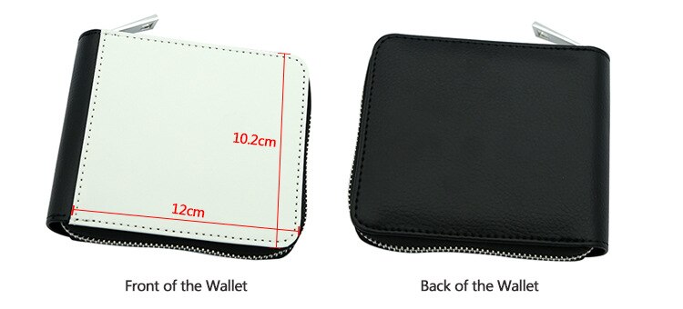 4 Stks/partij Leeg Sublimatie Lederen Portemonnee ... – Grandado