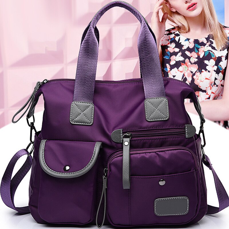 Portable Travel Shoulder Bag Zipper Nylon For Wome... – Vicedeal