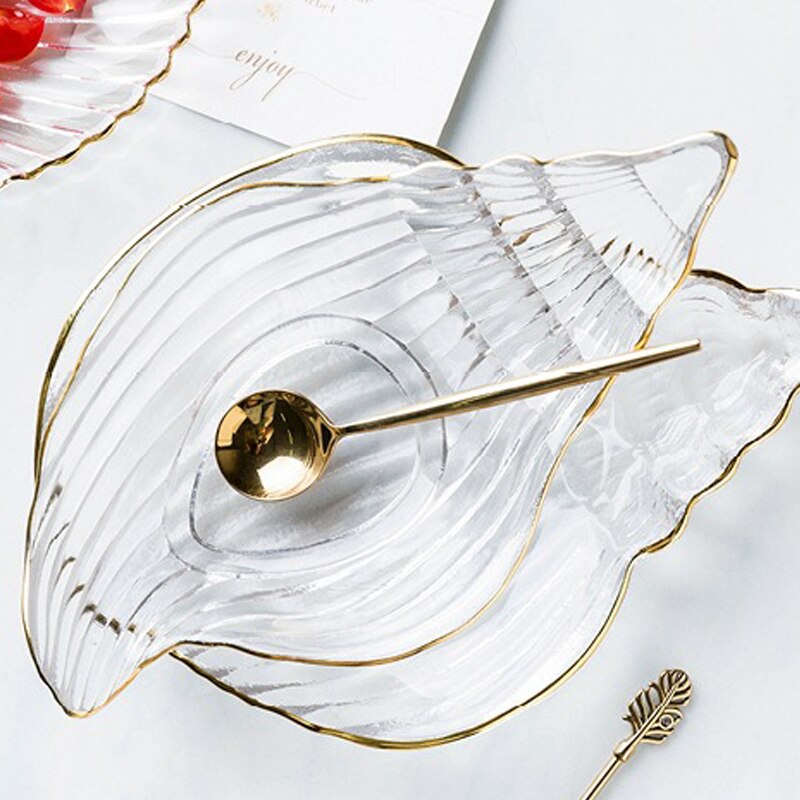 Phnom Penh Transparent Glass Dinnerware Dinner Pla... – Grandado