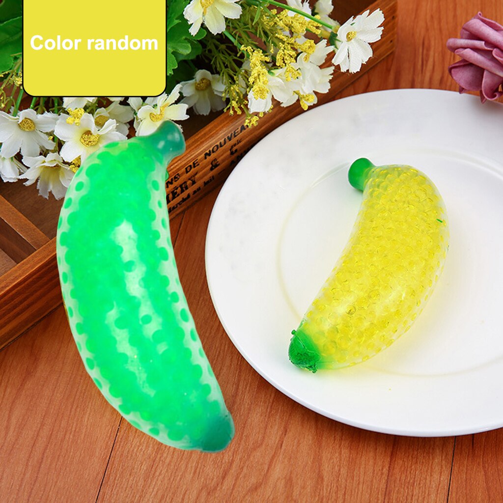 Novelty Fruit Jelly Water Squishy Fidget Banana St... – Grandado