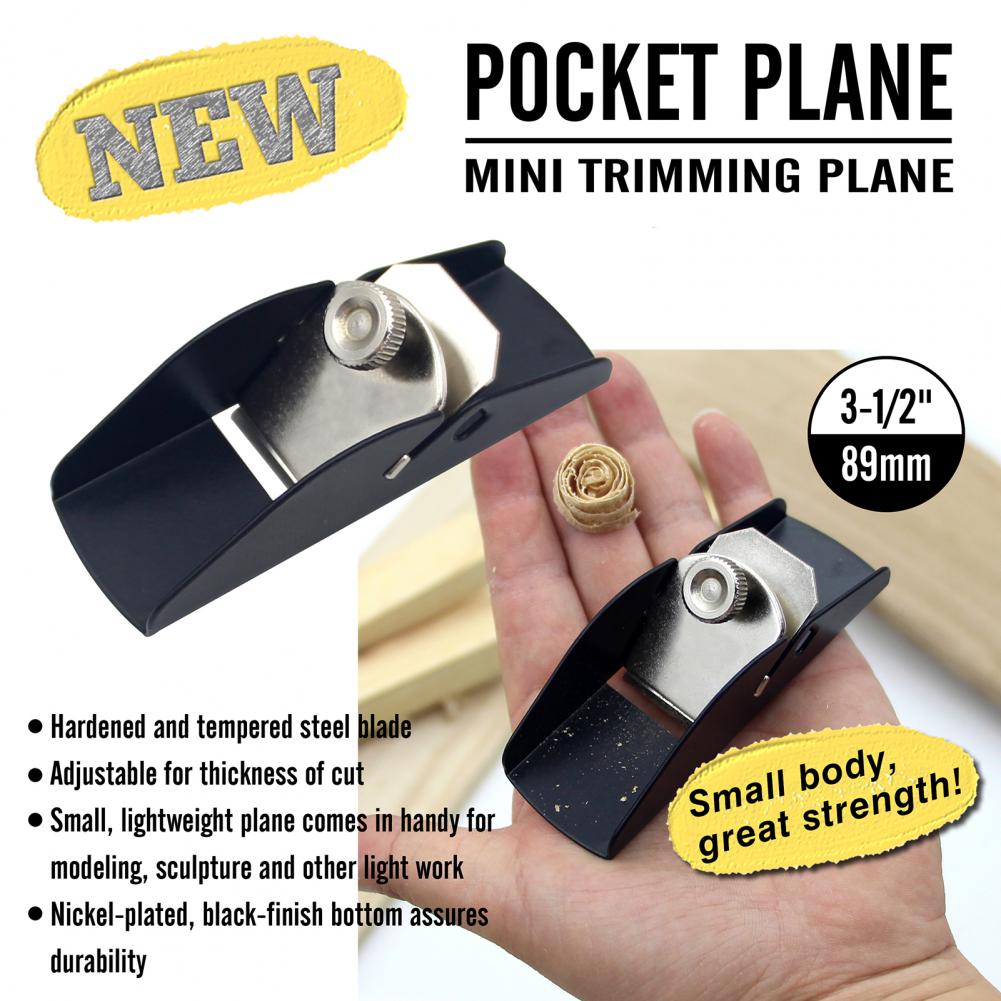 Mini Wood Trimming Plane Adjustable Hand Planer Ca... – Grandado