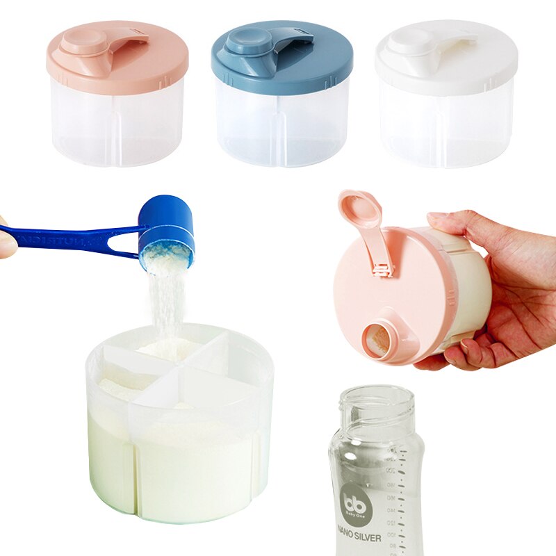 4 Grid Portable Baby Food Storage Box Essential Ce... – Grandado