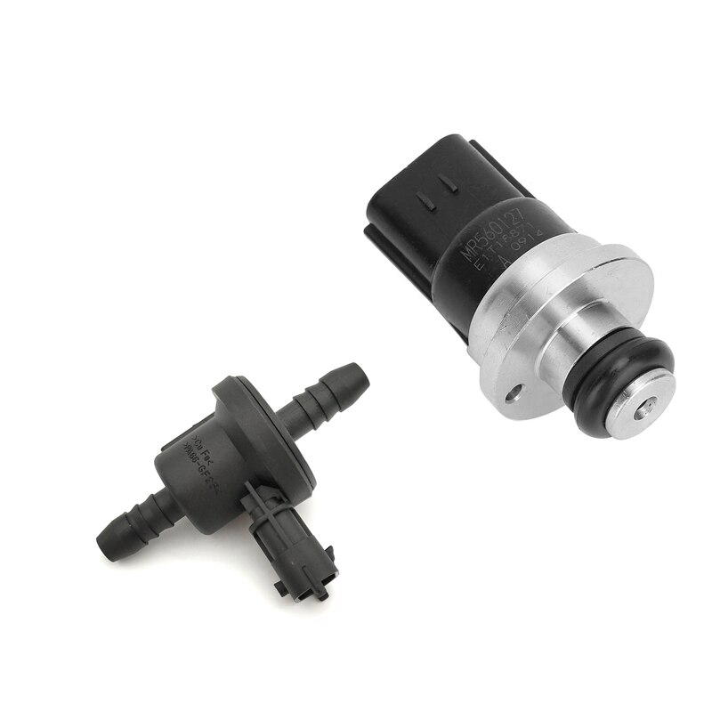 1 Pcs Vacuum Valve Solenoid & 1 Pcs Fuel Rail High Pressure Sensor ...