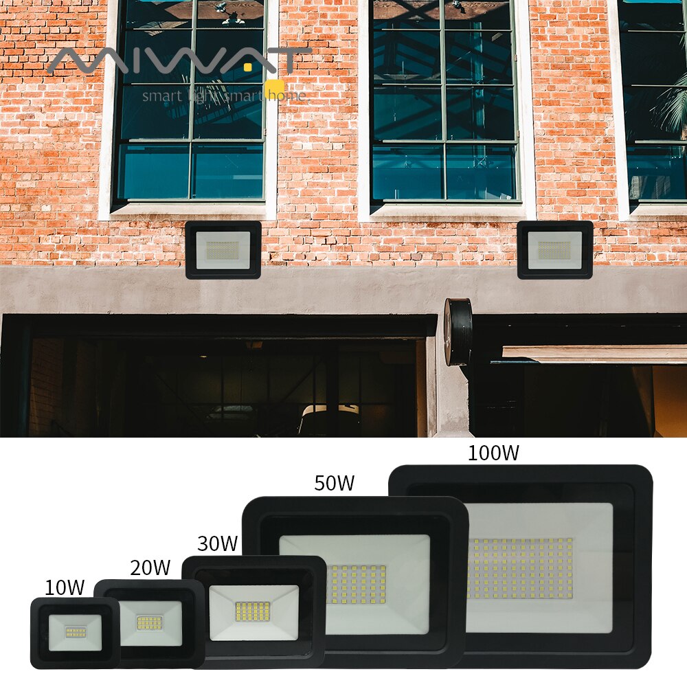 LED Floodlight 10W 20W 30W 50W 100W Outdoor Spotli... – Grandado